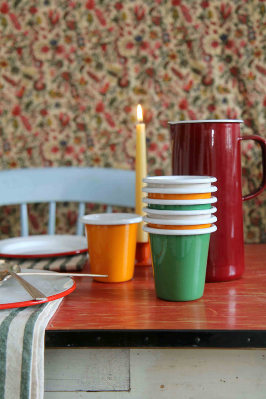 Traditional Kitchen Enamelware – Domestic Science Home