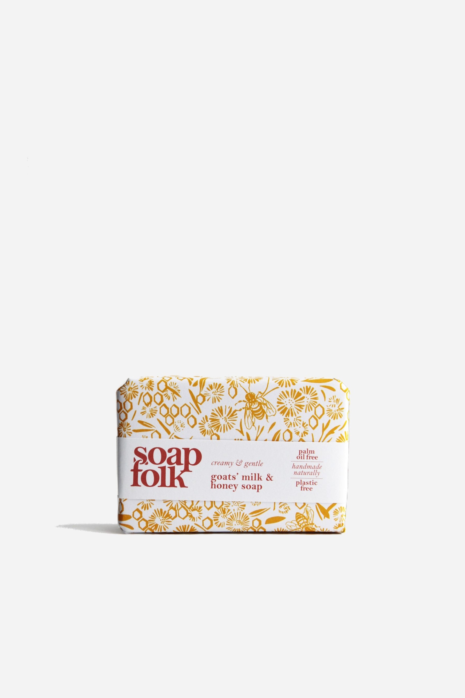 Soap Folk Goats Milk & Honey Soap Bar – Domestic Science Home