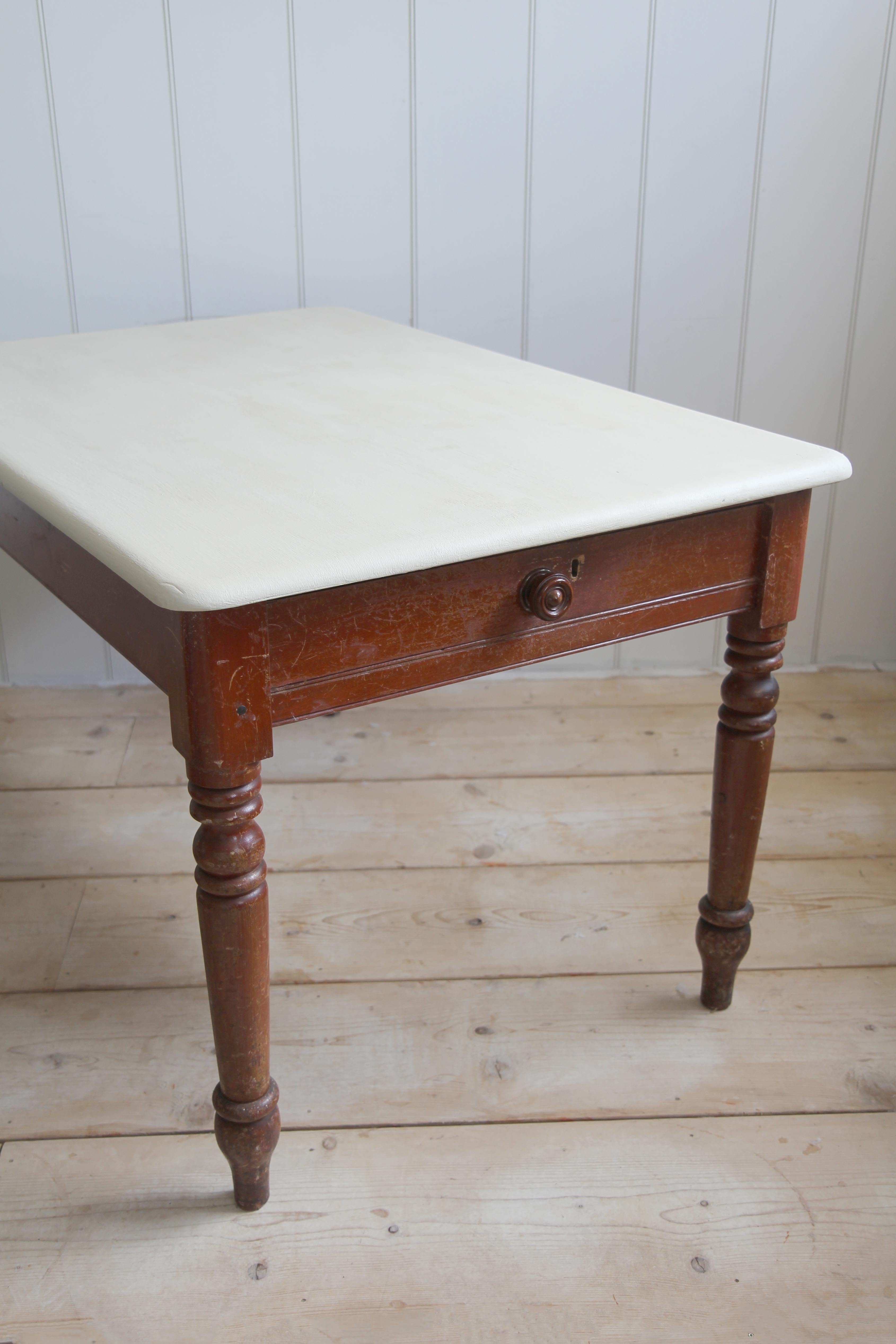 Painted Pine Kitchen Table