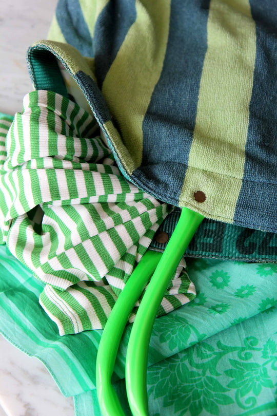 Pool Bag / Green Handle – Domestic Science Home
