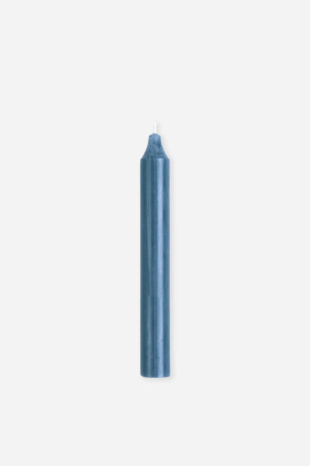 Dinner Candle Rustic 18cm / Dusty Blue – Domestic Science Home
