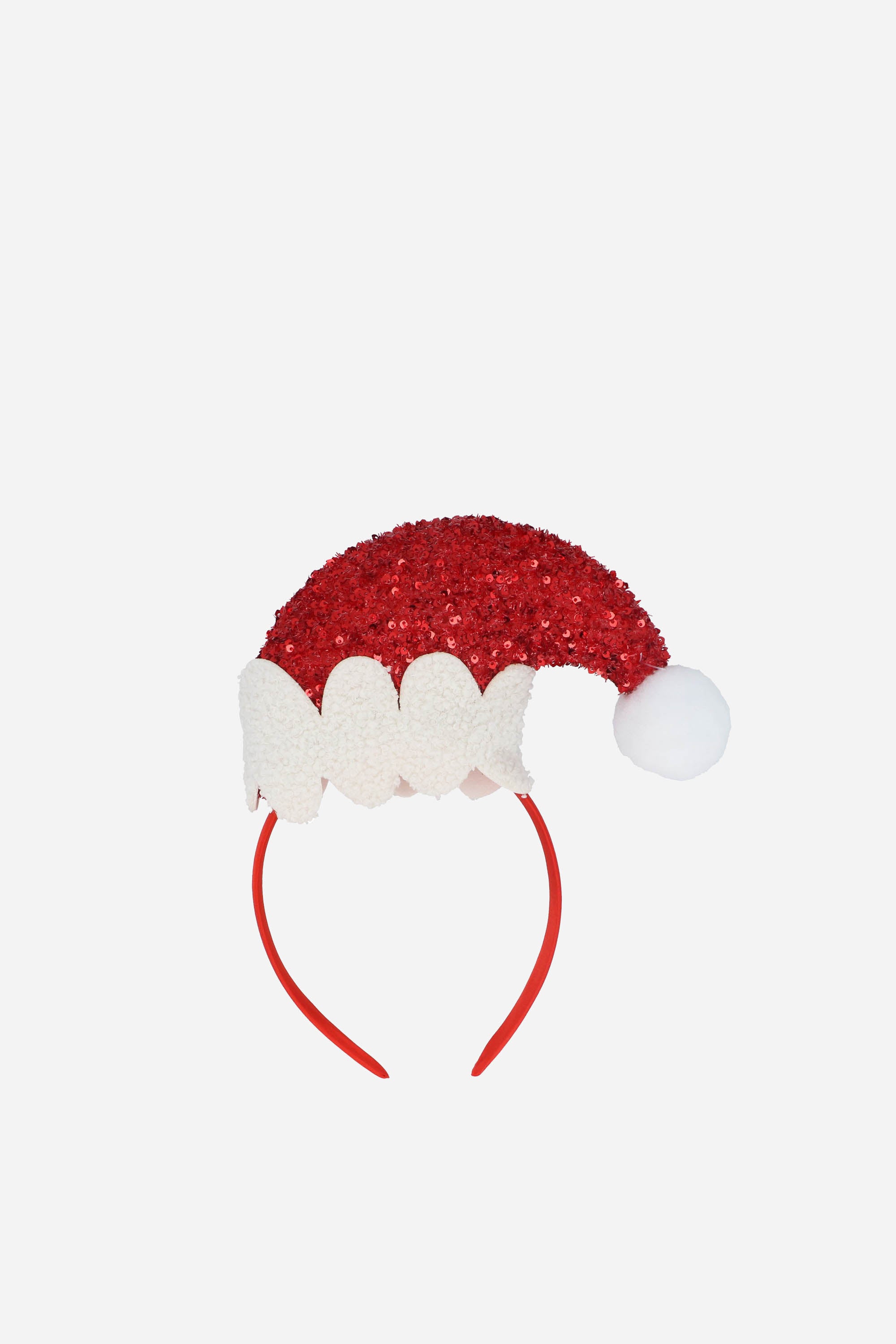 Red Sequin Santa Hat Headband – Domestic Science Home