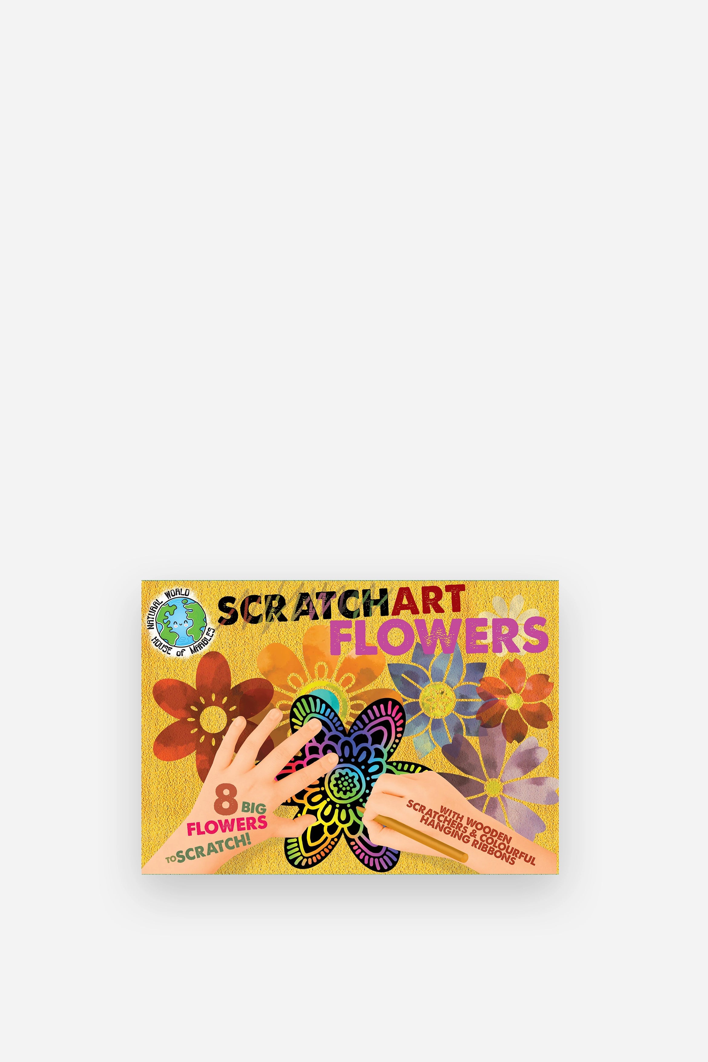 Scratch Art Set / Flowers – Domestic Science Home