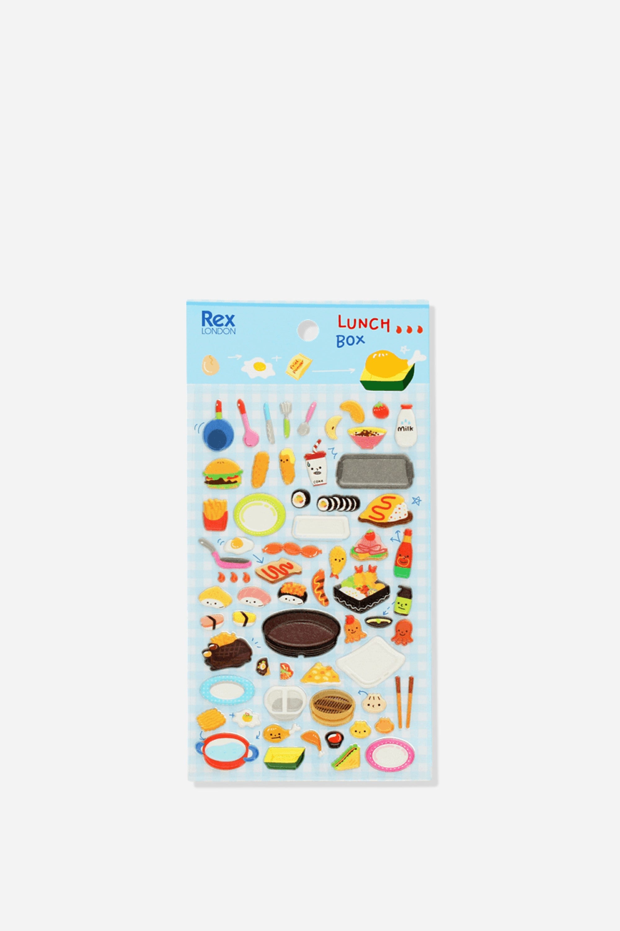 3D Puffy Stickers / Lunch Box – Domestic Science Home